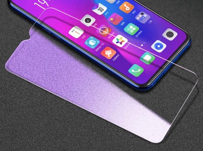 oppok5新手机上有没有膜图标