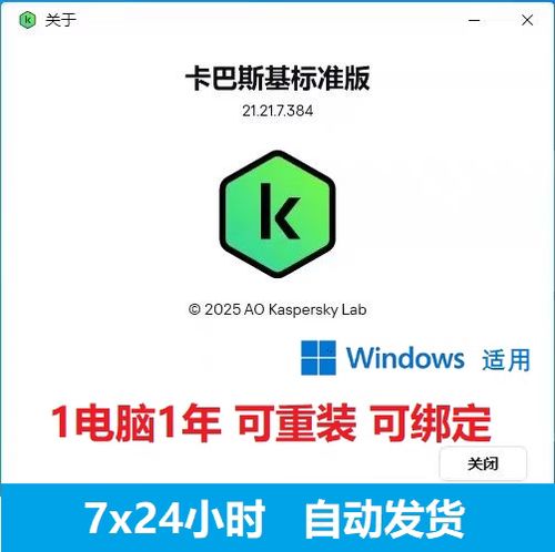 卡巴斯基2026最新激活码图标