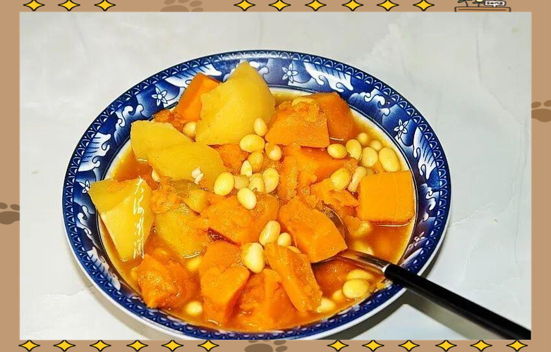黄豆炖南瓜的家常做法图标