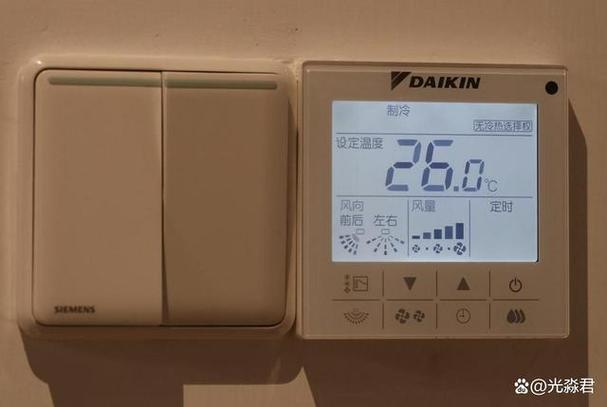 风管机控制器怎么使用图标
