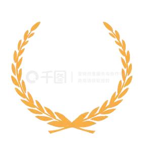 公安门牌麦穗设计