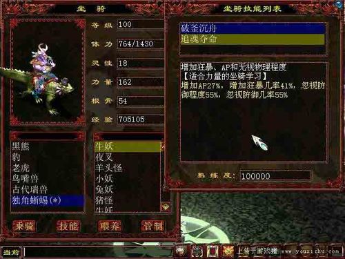 大话2四坐骑和六坐骑图标