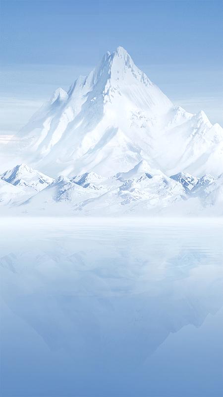 雪山的图片图标