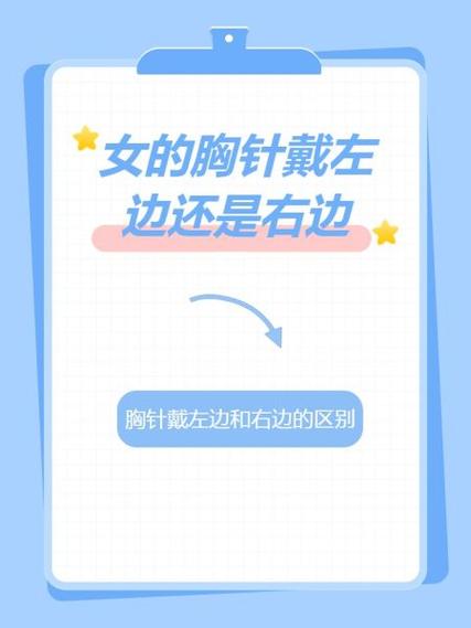 胸针的正确戴法左边还是右边