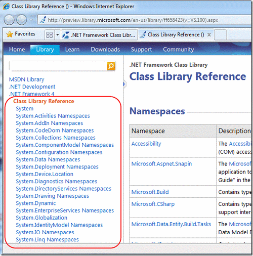 MSDN系统库图标