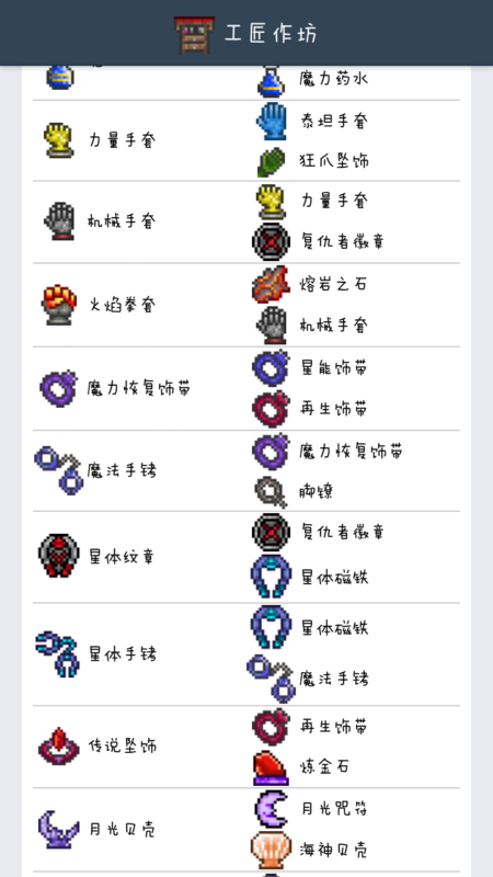 泰拉瑞亚手套获取方法图标