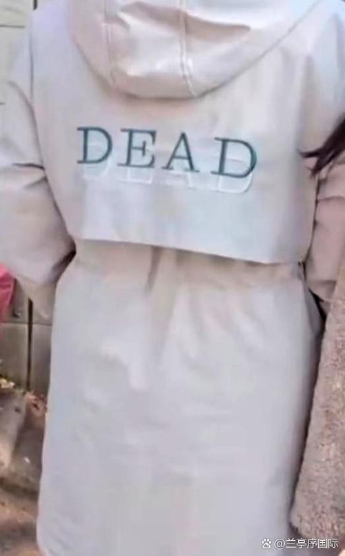 衣服印DEAD含义