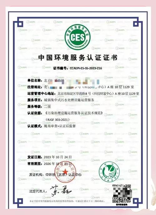 环保最厉害三个证书图标