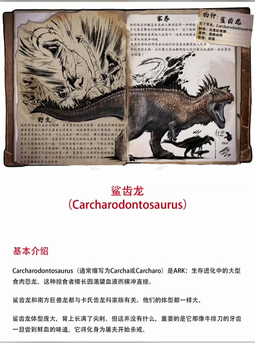 方舟生存进化鲨齿龙图标