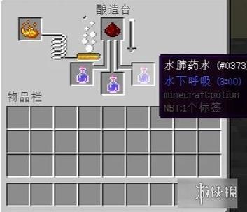 我的世界水肺呼吸药水怎么练截图