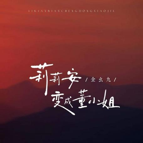 我的莉莉安还是董小姐截图