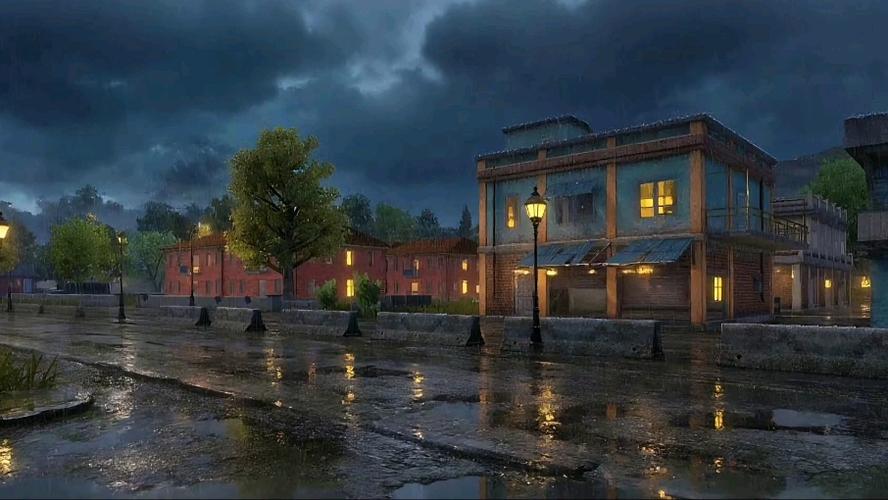 和平精英下雨天图标