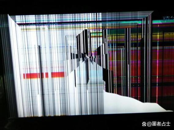 电视机屏幕裂了还能继续看吗图标
