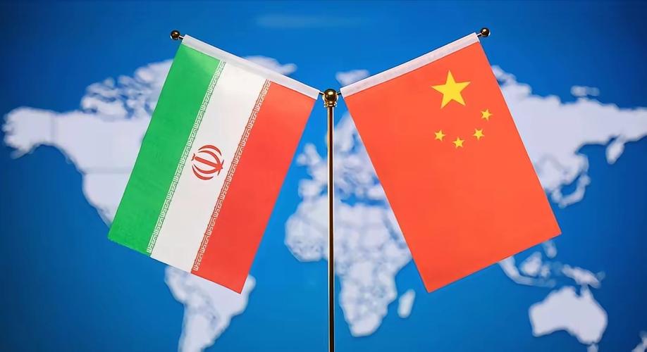 中国与伊朗图标