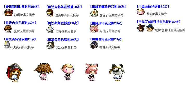 冒险岛玩什么服好图标