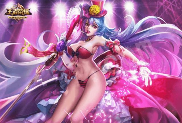 王者人格给女英雄去衣