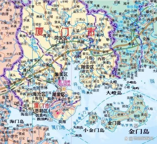 厦门岛内地图截图