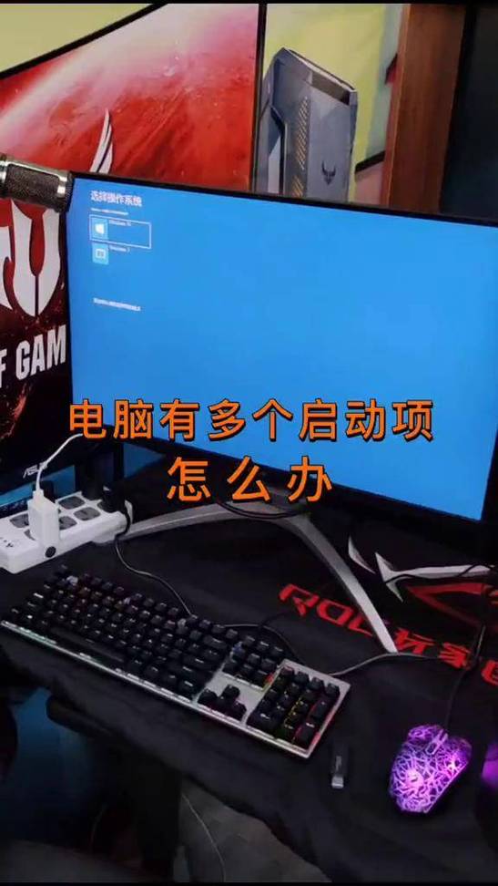 电脑开机出现多个系统选项