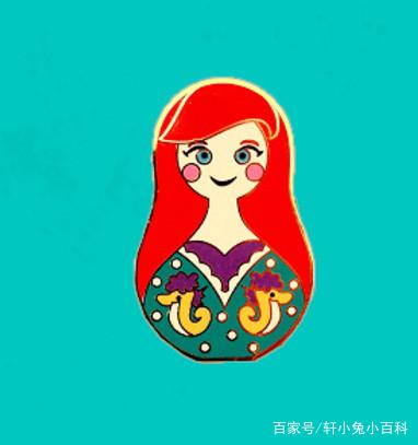 迪士尼公主套娃图标