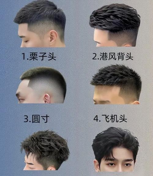 男生最帅的八种发型图标