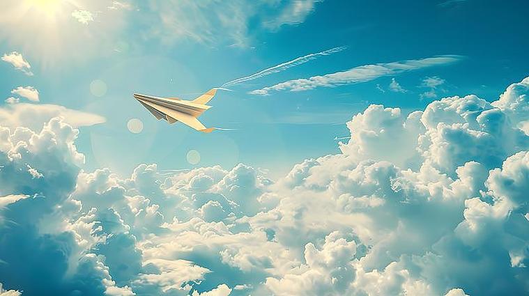 梦到纸飞机在飞截图