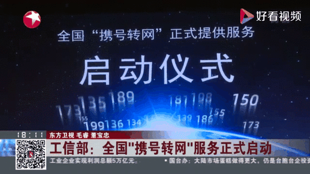 携号转网政策图标