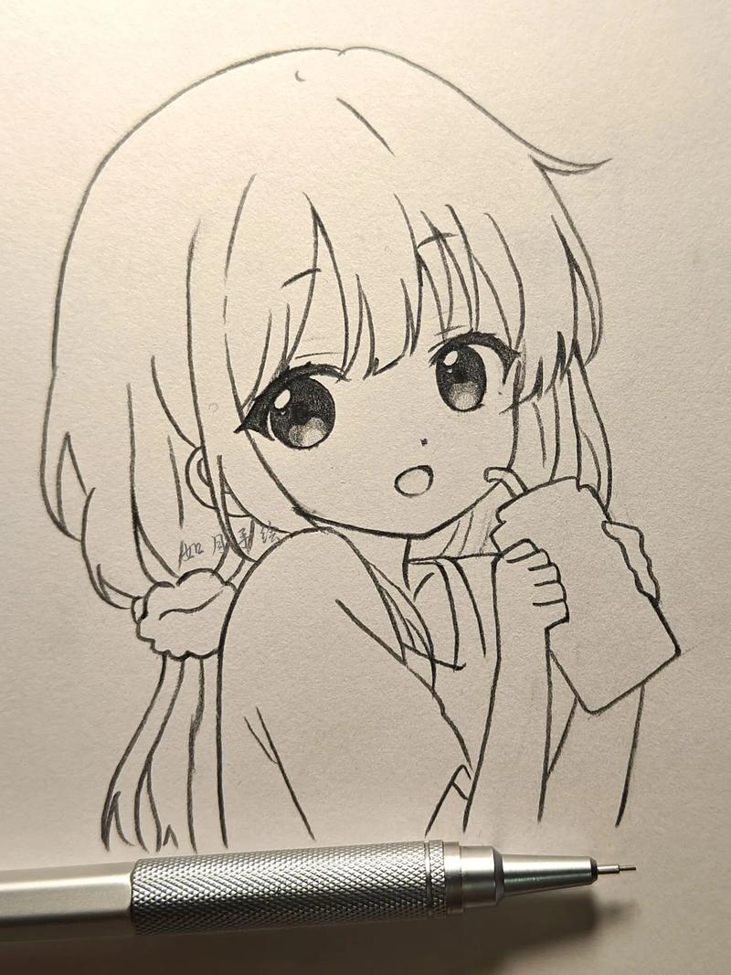 二次元人物手绘图标