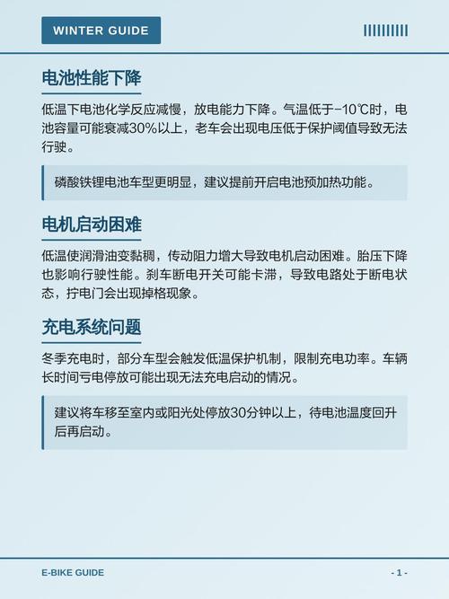 冬天电动车不走是什么原因图标