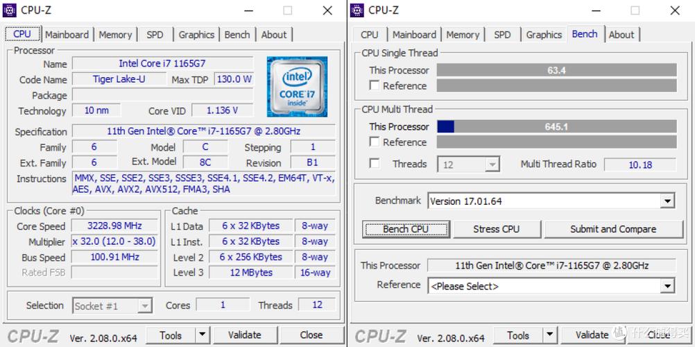 cpu-z官网截图