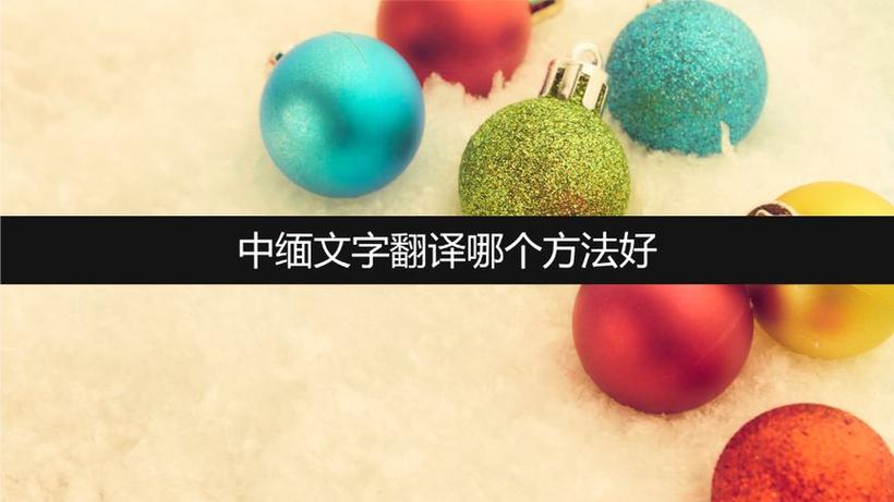 中缅语音翻译软件免费下载