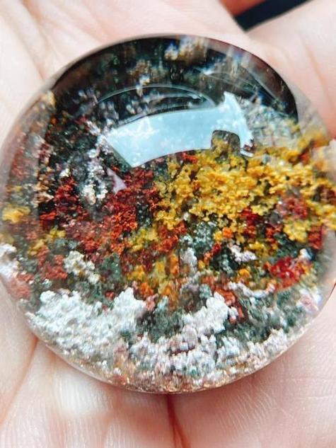 天然彩幽灵水晶值钱吗截图