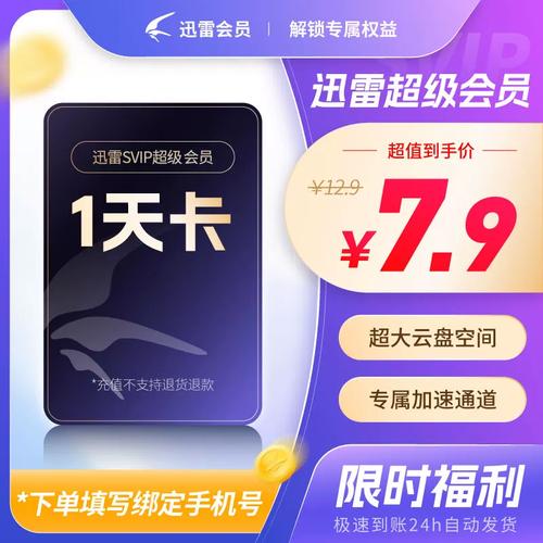 迅雷免费领取一天会员图标