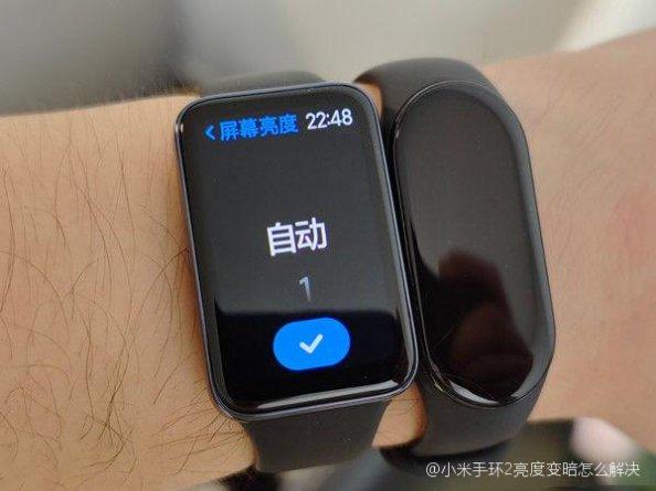小米手环2亮度变暗图标
