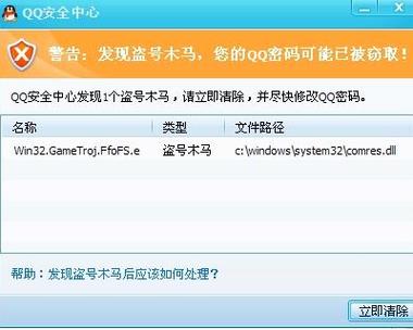 qq会中病毒吗图标