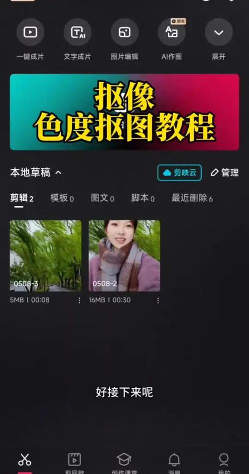 剪映怎么把视频人物抠出来图标