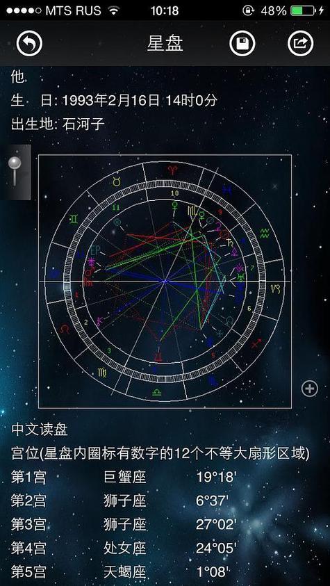 印占星盘在线查询