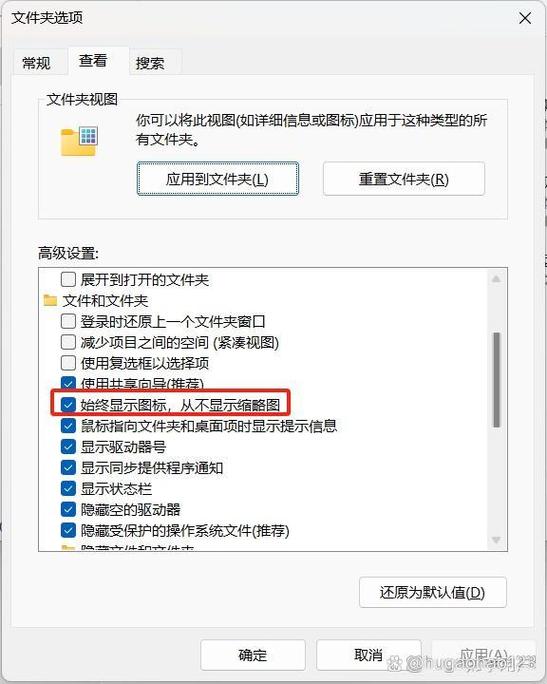 win11关闭文件夹预览图标