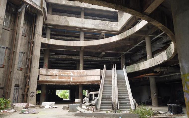 东北废弃大楼图标