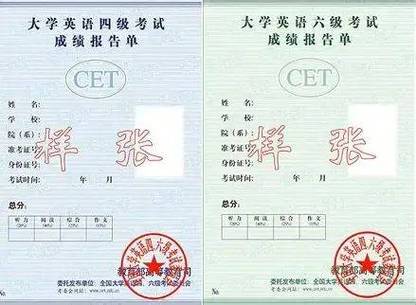 四六级纸质证书和电子证书图标