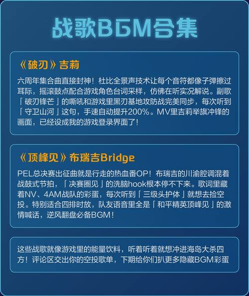 玩和平精英听什么战歌最好图标