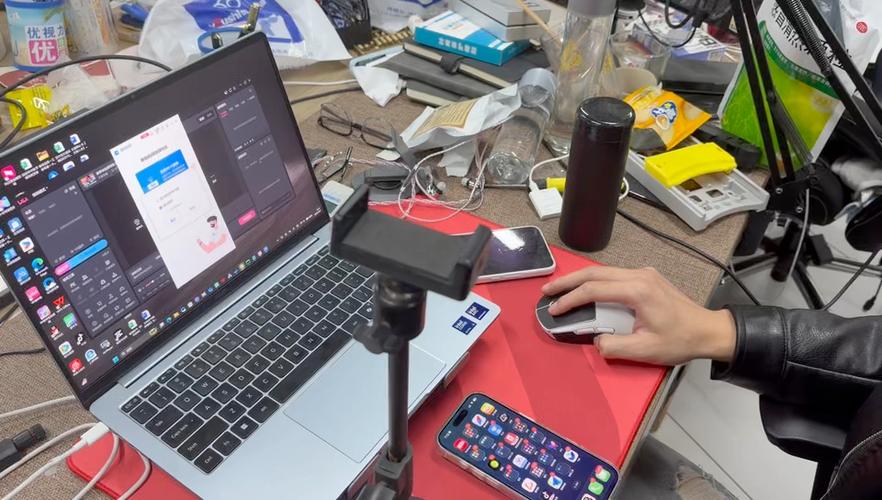 摄像机直播在电脑和手机上看截图