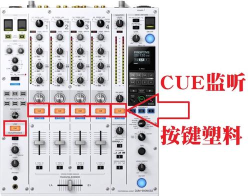 先锋2000打碟机按键介绍图标