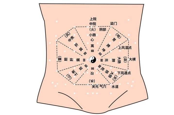 八卦对应的身体部位截图