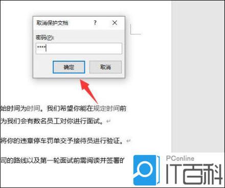 如何取消word密码保护图标
