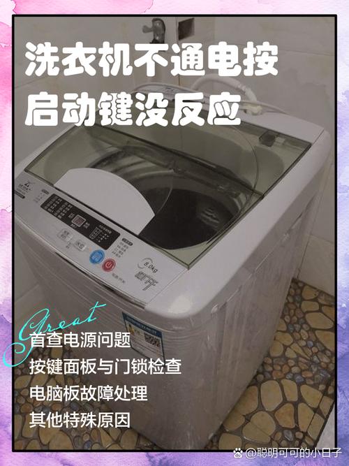 洗衣机按了开始没反应图标