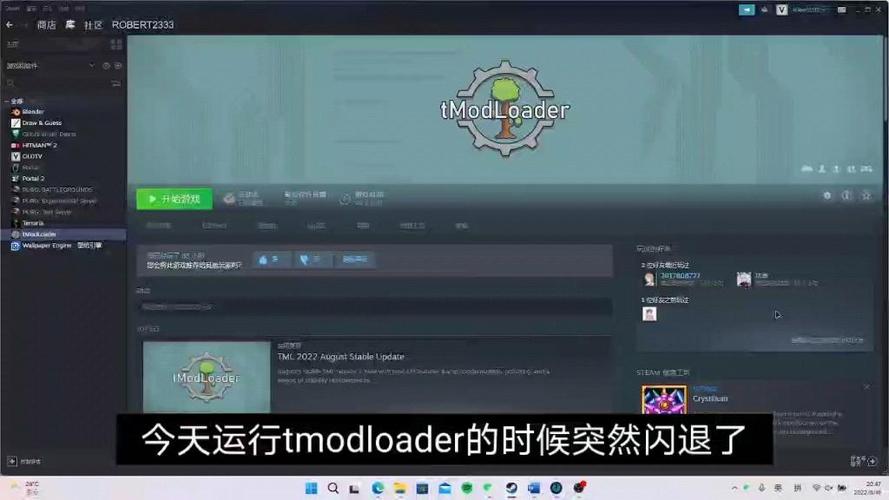 关于泰拉瑞亚tmodloader1.4闪退图标