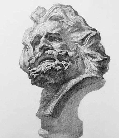 素描绘画图标