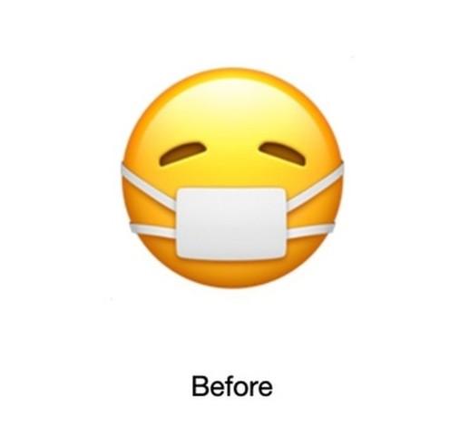口罩emoji图标