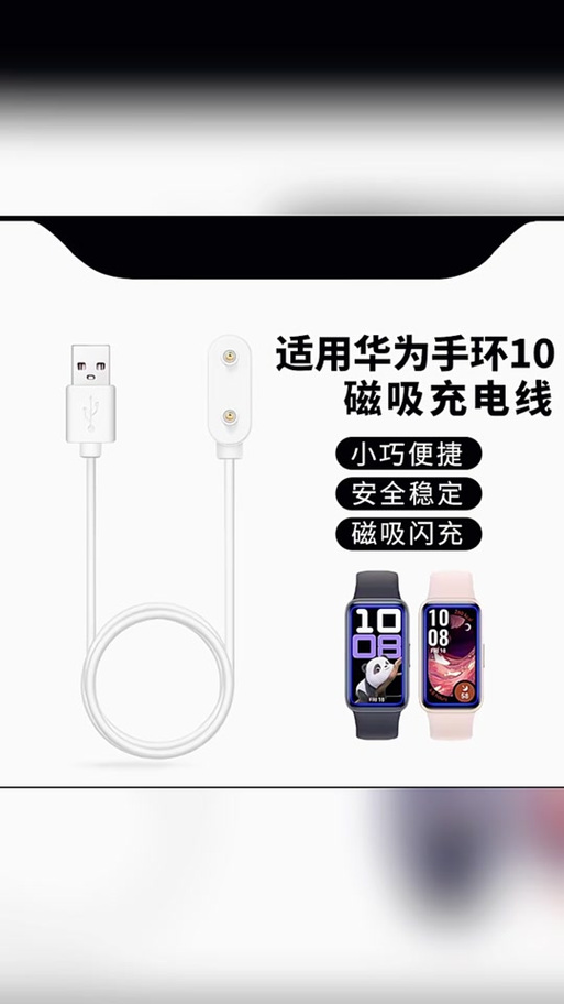 华为手环10充电头可以用100W的吗图标