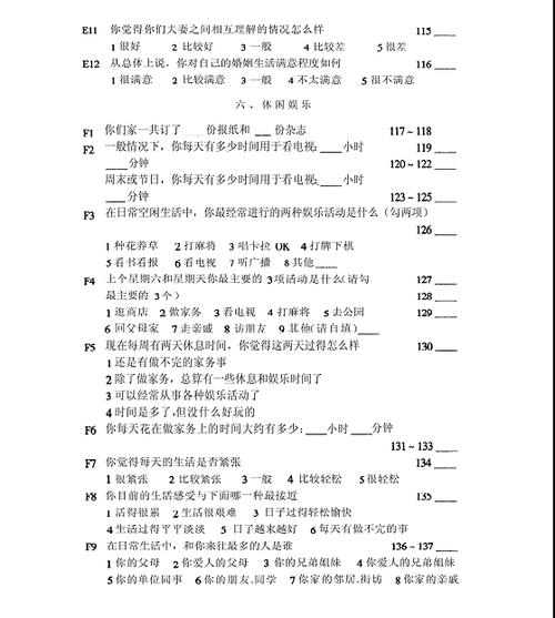 男朋友问卷调查报告截图